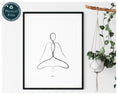 'Butterfly' Pose - Yoga Pose Poster – CraftyWolfByIulia